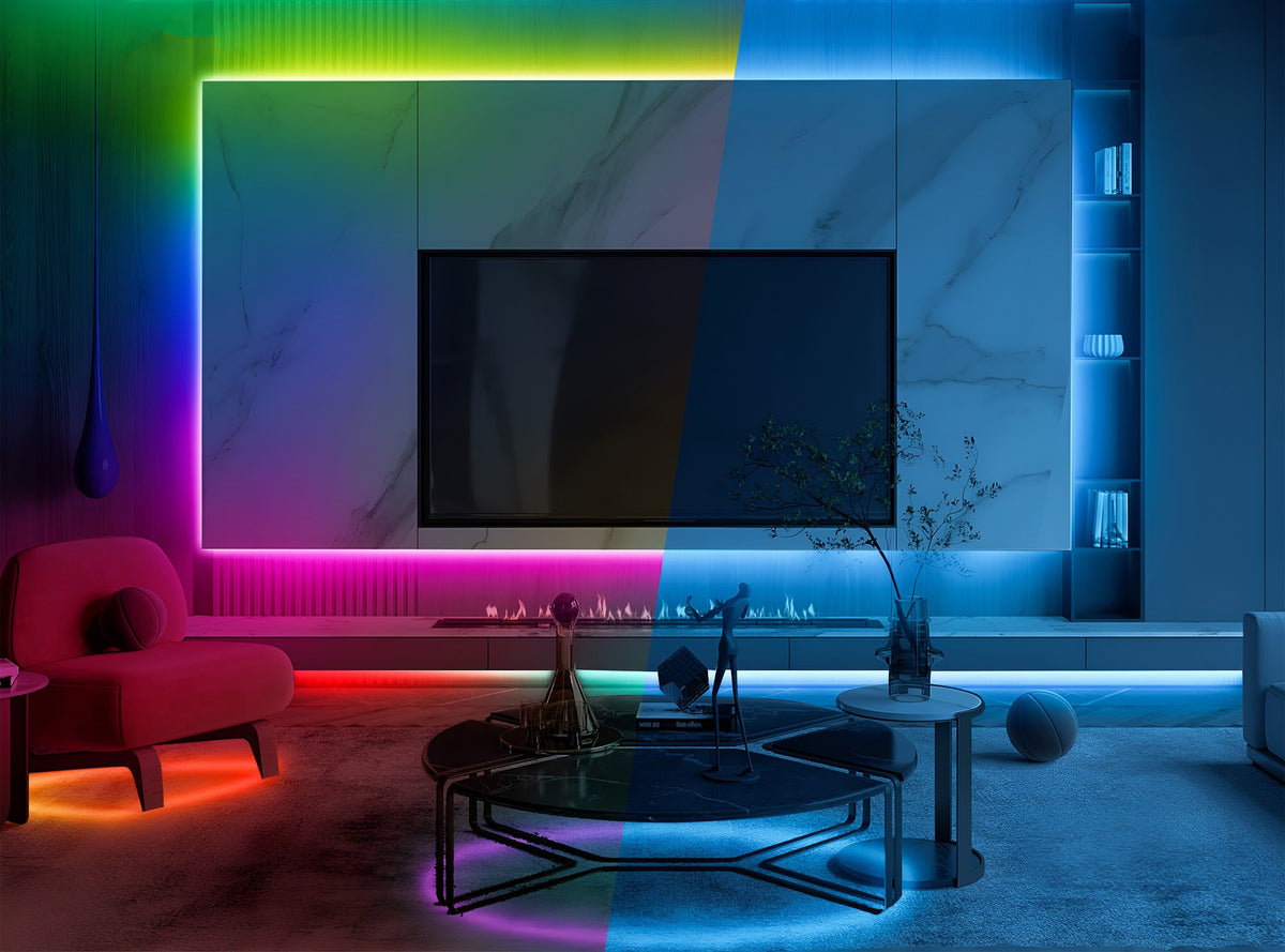 GIDERWEL Smart LED lights- Work with Alexa/Google home/Philips Hue APP